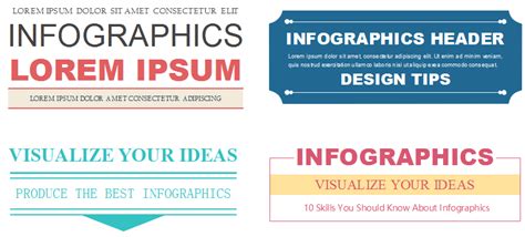 Guidelines To Design A Killer Infographic Header Edraw