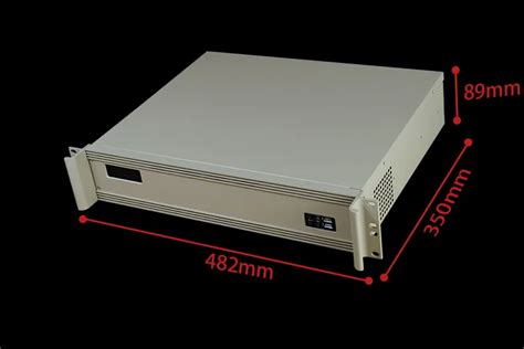 New Arrivals 2u Rackmount Server Chassis With Temp Lcd Display Buy 2u Chassis Short Depth Rack