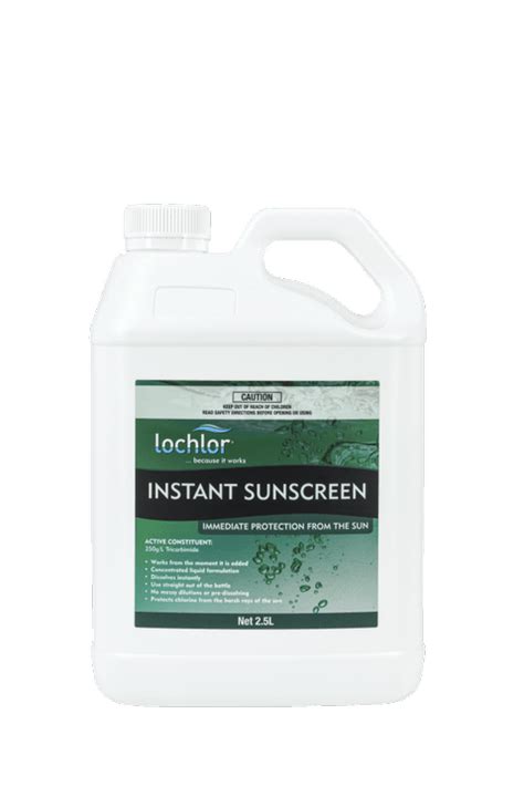 Instant Sunscreen Liquid Pools Foam And Rubber
