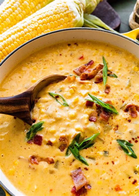 Simple Summer Corn Chowder Recipe Best Ever Cucina By Elena