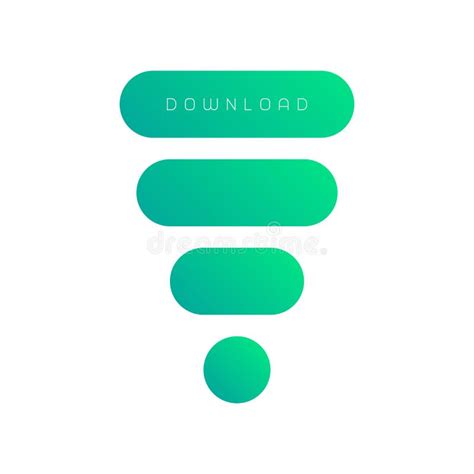 3d rounded buttons stock vector illustration of lime 30845371