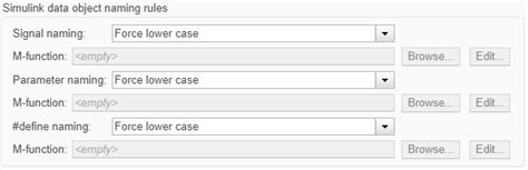 Apply Custom Naming Conventions To Identifiers Matlab And Simulink