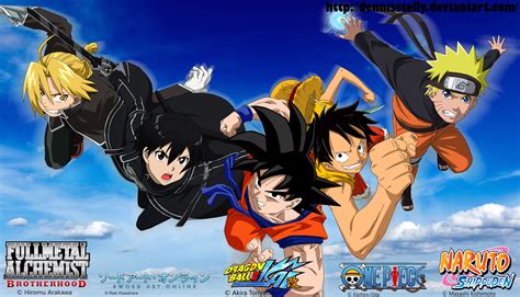 Anime Crossover By Dennisstelly On Deviantart