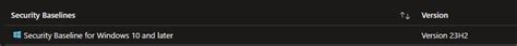 Device Hardening With Intune Security Baseline For Windows Policy Ems Route