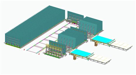 Glass Storage Shuttle System
