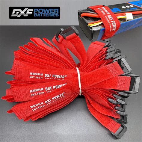 Dxf 300mm 210mm 후크 루프 케이블 코드 타이 나일론 고정 스트랩 벨트 Rc 리포 배터리용 매직 스티커 자체 접착 테이프 부품 Diy Aliexpress