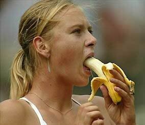Maria Sharapovas Banana Scandal Sportscolumn Blog