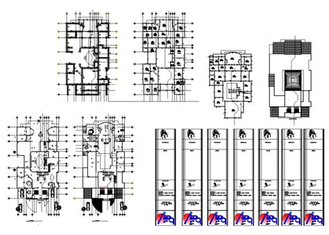 Residential House Plan Design Dwg File Artofit