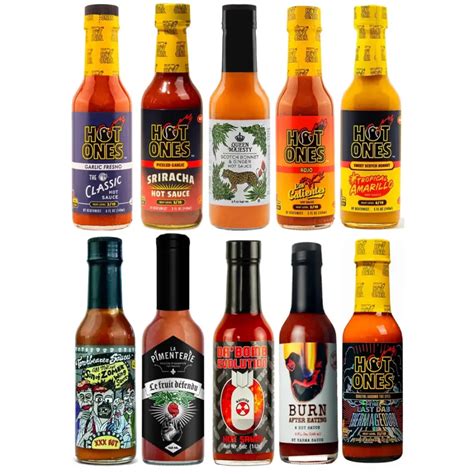 Tous Nos Coffrets De Sauces Piquantes Hot Ones Version Us
