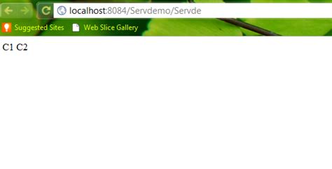 Servlets Inter Servlet Communication