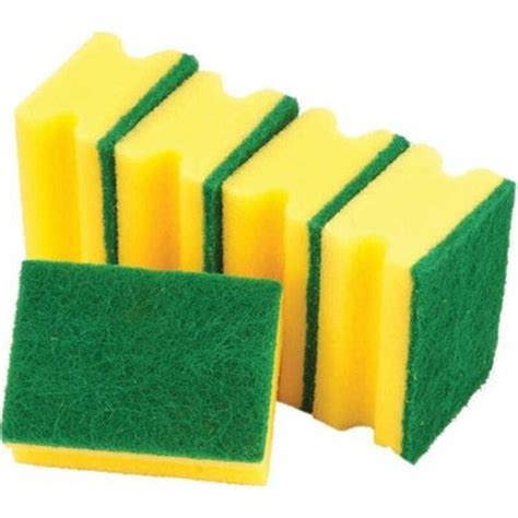 Гъба за миене на съдове 5 бр компл Emag Bg