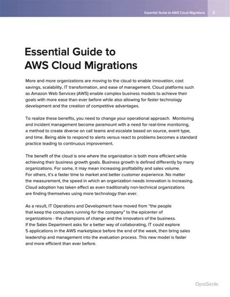 Apps4agile Essential Guide To Aws Cloud Migration