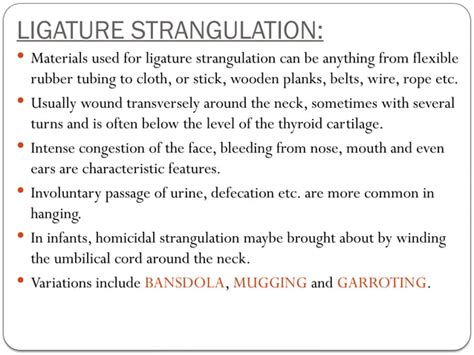 Strangulationagad Tantra Forensic Medicine1pptx