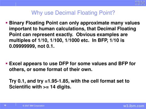 ppt decimal floating point powerpoint presentation free download
