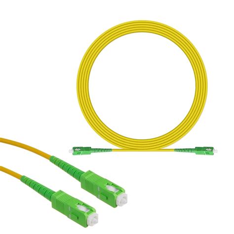 Cable Patch Cord De Fibra Optica SC APC