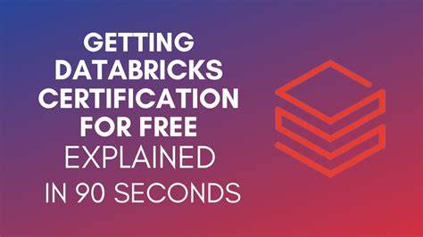 How To Get Databricks Certification For Free 2024 Youtube