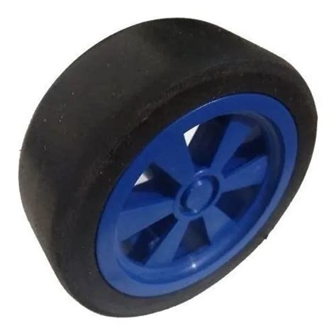 Kit 2 Roda Plástico 68 Mm Com Pneu Azul Arduino Arduino Mercadolivre