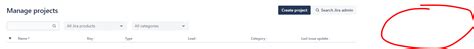 create project button nothing happens