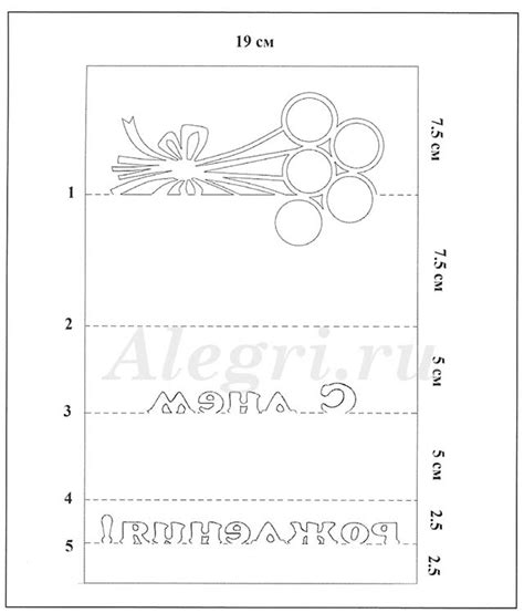 Открытка на день рождения своими руками