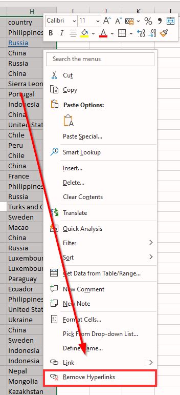 How To Remove Hidden Links In Excel Sheetaki