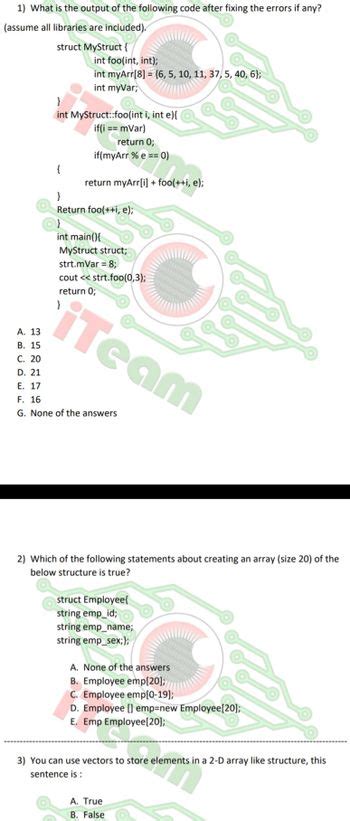Answered 2 Which Of The Following Statements About Creating An Array