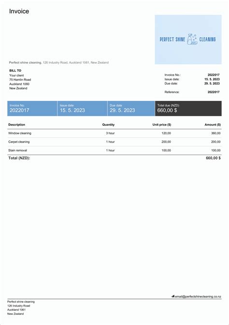 Itemized Invoice Templates Made Easy Free And Editable Billdu
