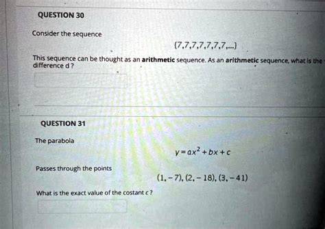 Solved Question 30 Consider The Sequence 7 7 7 77 This Sequence Can