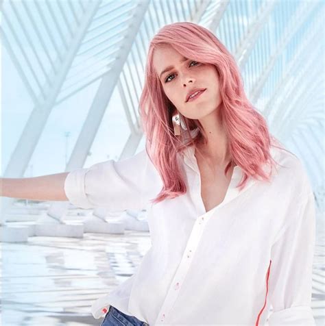 Blue Hair Hues Signal Bold Make Up Revival Says New L Oreal Boss