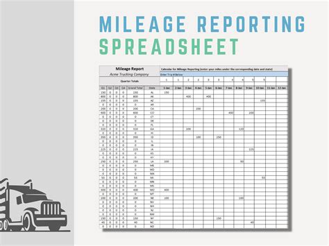 The Definitive All In One Trucking Business Spreadsheet Etsy