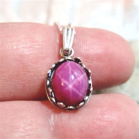 Lab Created Star Ruby Etsy