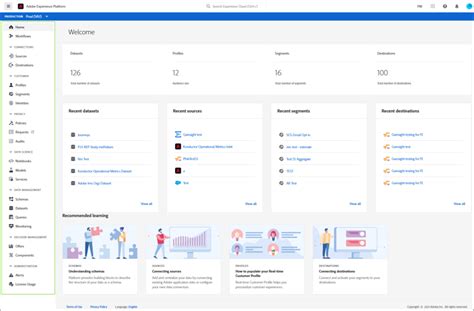 Experience Platform Ui Overview Adobe Experience Platform