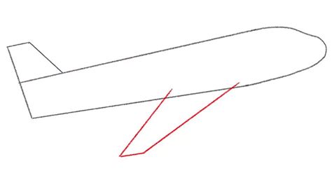 آموزش نقاشی هواپیما کودکانه در چند مرحله ساده