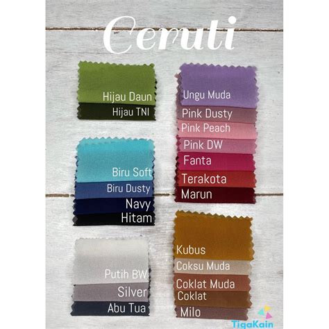 Jual Sample Kain Shopee Indonesia