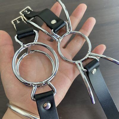 O Ring Metal Mouse Gag Stainless Deep Throat Open Mouth Gag Slave Games