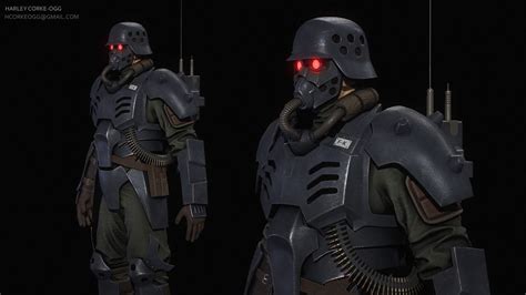 Harley Corke Jin Roh Jin Roh Armor Concept Super Soldier