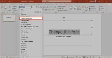 how to add fonts to powerpoint android authority
