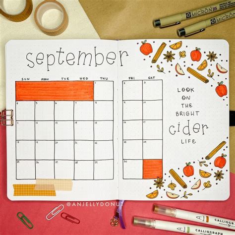 10 Creative September Bullet Journal Ideas To Inspire Your Productivity