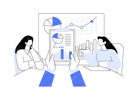 Premium Vector Competitor Analysis Abstract Concept Vector Illustration