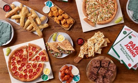 Papa Johns Menu Specials