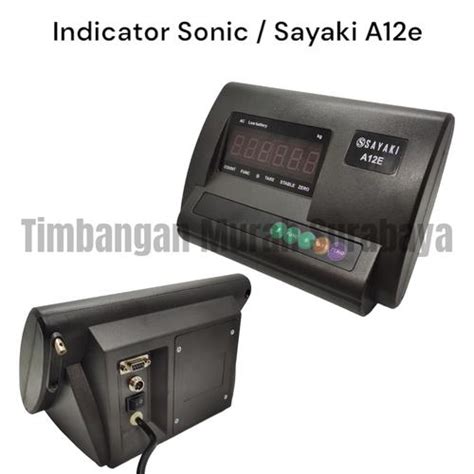 Jual Indicator Timbangan Digital Display Timbangan Sonic Sayaki