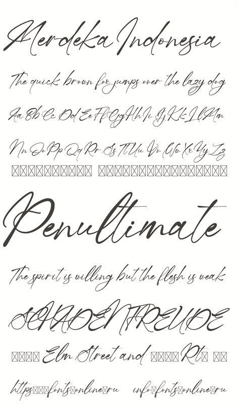 Merdeka Indonesia Font