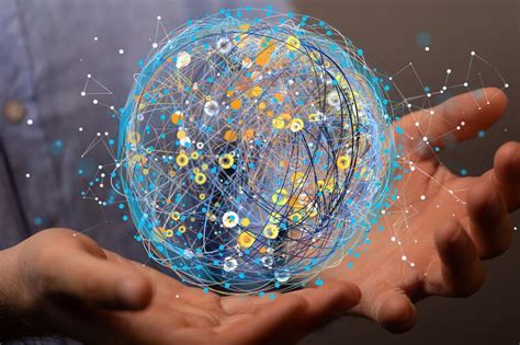 Sphere Network Structure Abstract Design Connection Design Stock