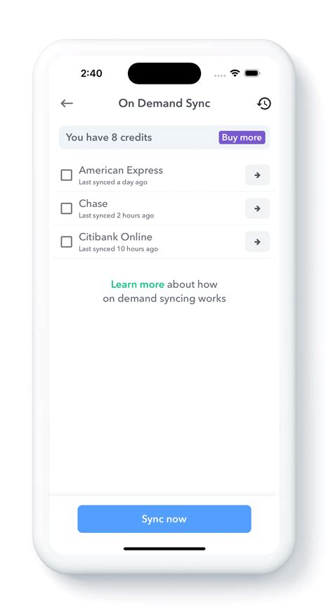 New Feature On Demand Syncing And Sync History Weekly A Better