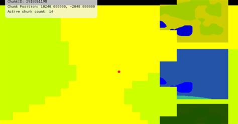 Procedural D Terrain Part Rendering