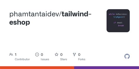 Github Phamtantaidev Tailwind Eshop