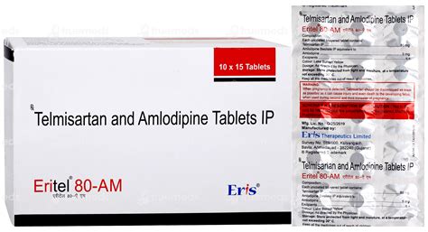 Eritel 80 Am Tablet 15 Uses Side Effects Price And Substitutes
