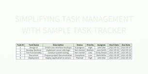 Sample Daily Task Report Template Excel Template Free Download Pikbest