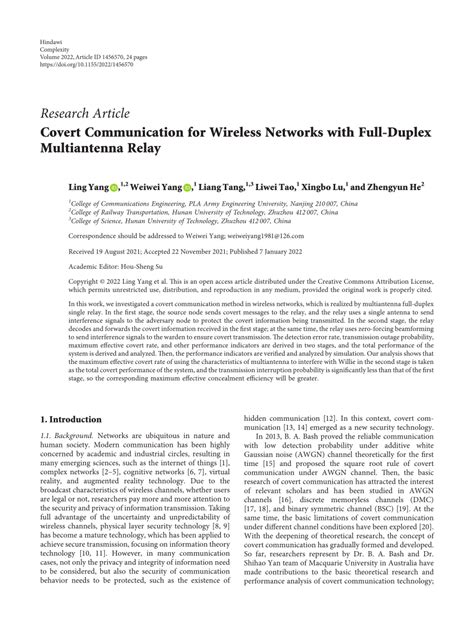 Pdf Covert Communication For Wireless Networks With Full Duplex