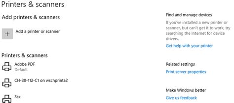 Printer Port Show Wsd Xxxx Xxxx Instead Of Ip Address In Windows 10 Pro
