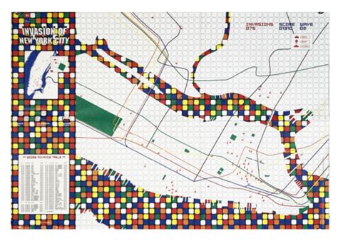 Invasion Map Invader Pleasure Arts